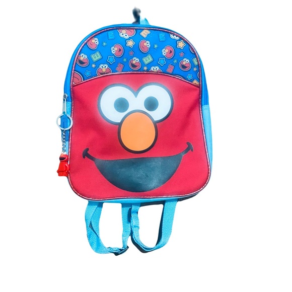 Sesame Street | Accessories | Sesame Street Elmo Kids Backpack Red And ...